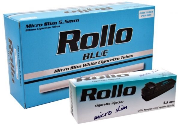 Rollo Red Slim 200ks cigaretové dutinky - Etabak.com