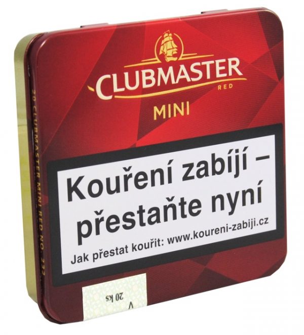 Clubmaster Mini Red 20ks - Etabak.com