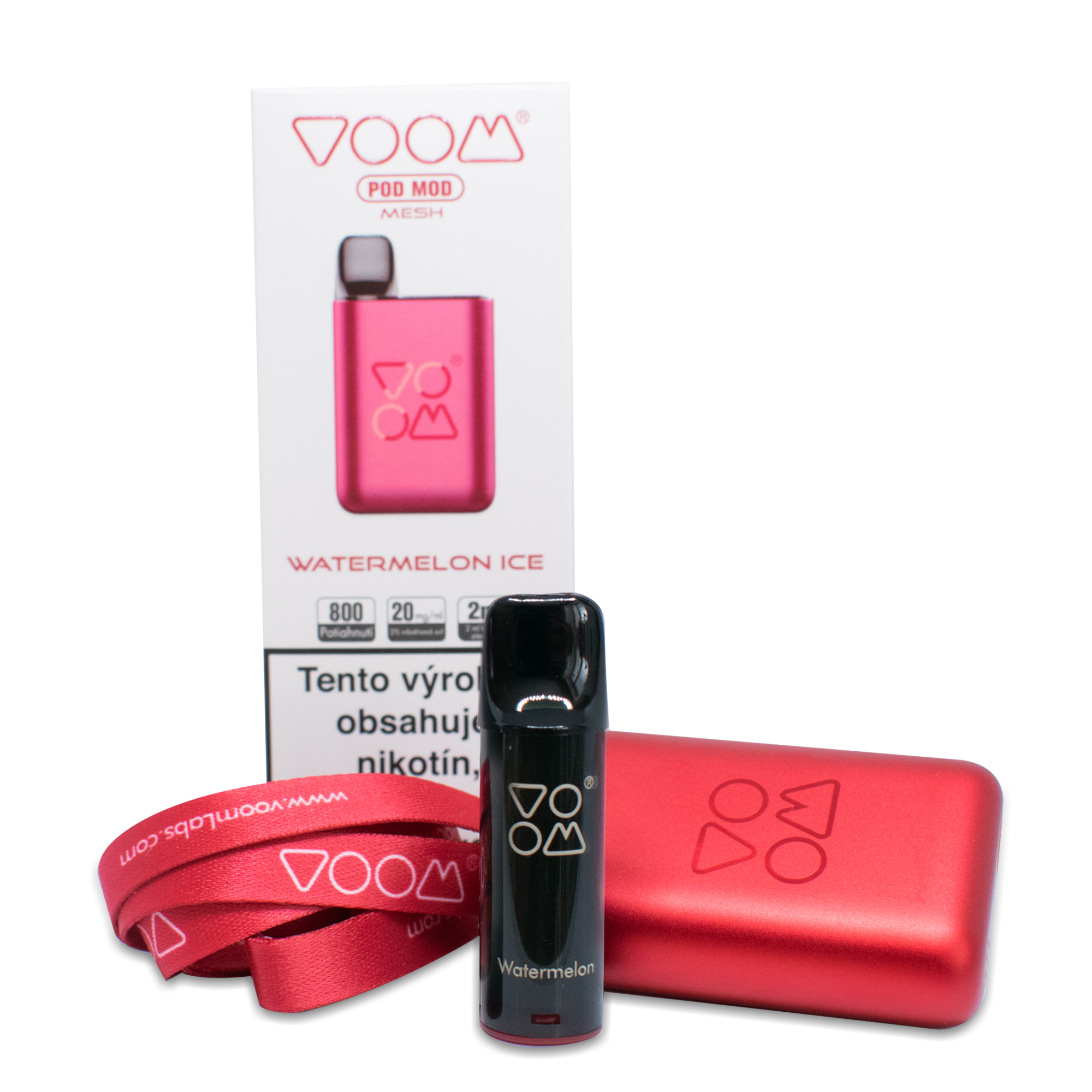 Voom Pod Mod Kit Red - Watermelon Ice 20mg - Etabak.com