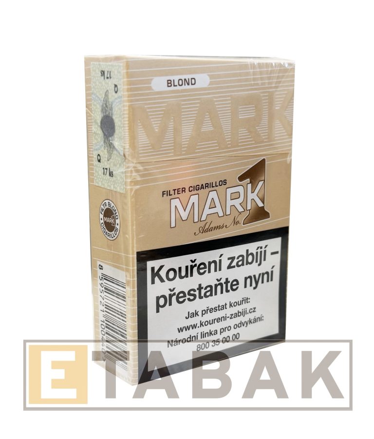 Mark Adams No.1 Filter Cigarillos Blond 17ks - Etabak.com