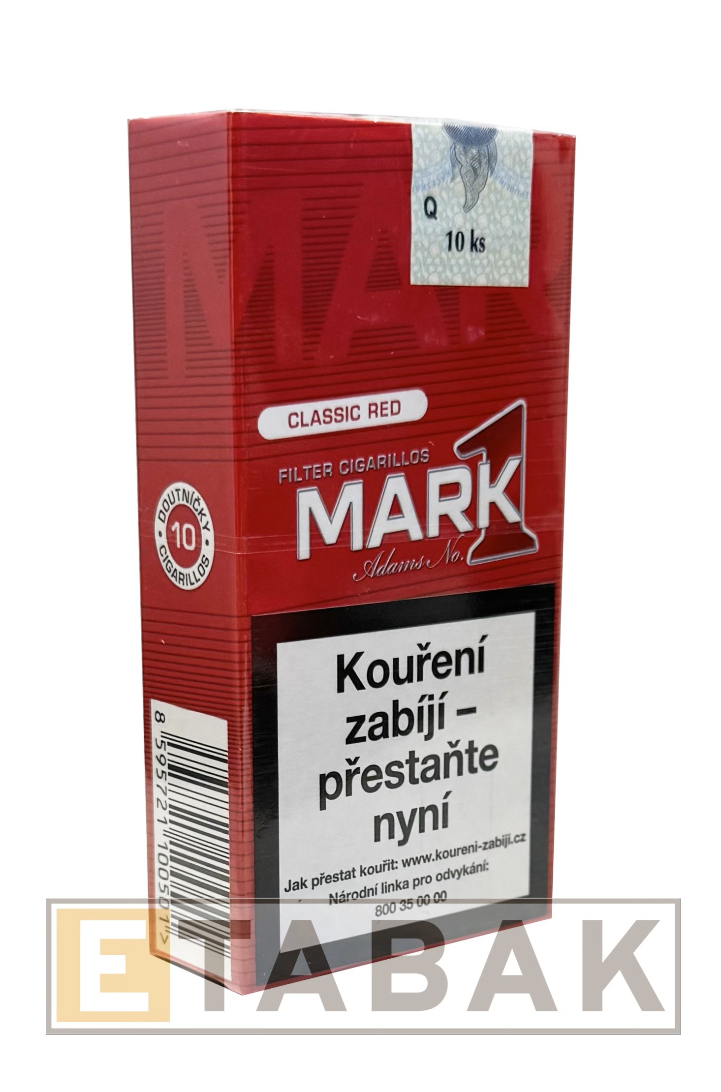Mark Adams No.1 Filter Cigarillos Classic 10ks - Etabak.com