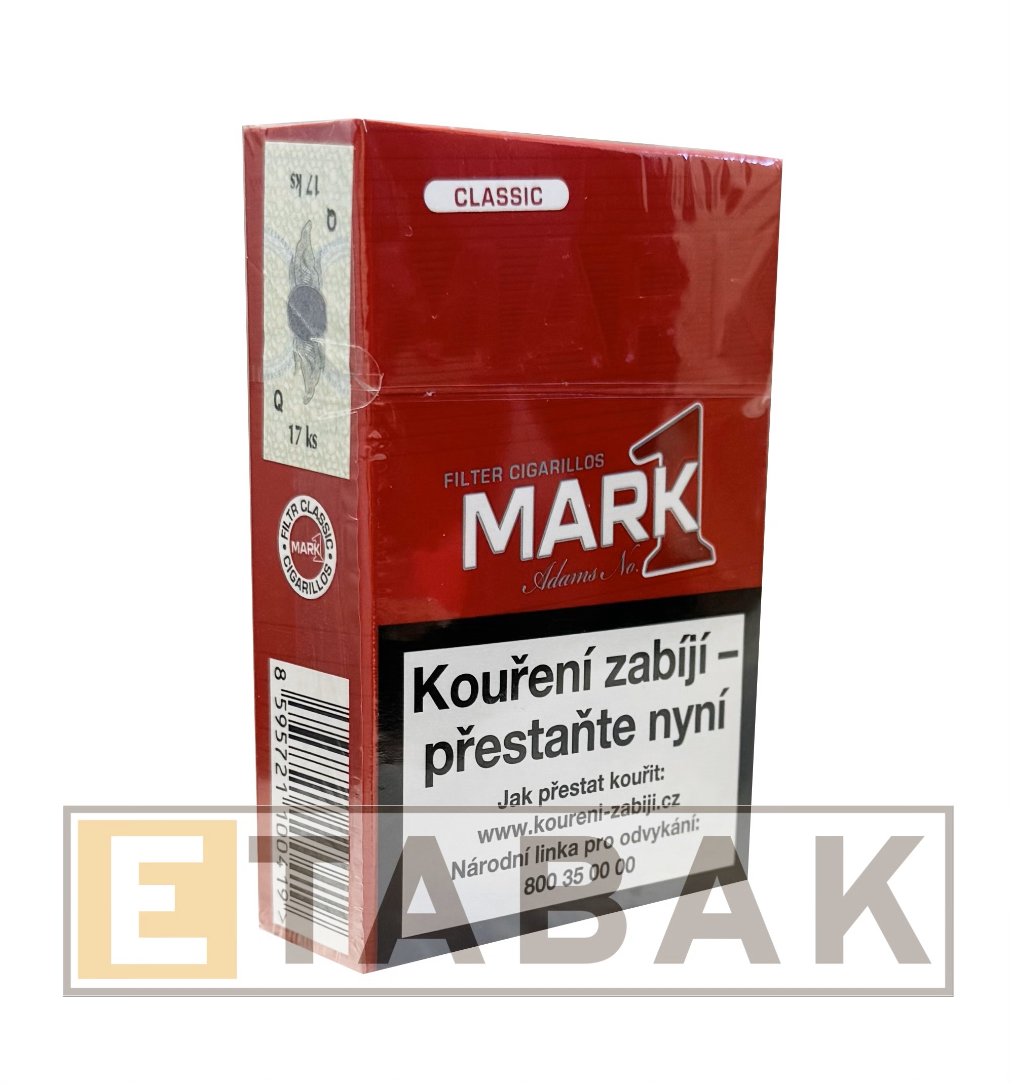 Mark Adams No.1 Filter Cigarillos Classic 17ks - Etabak.com