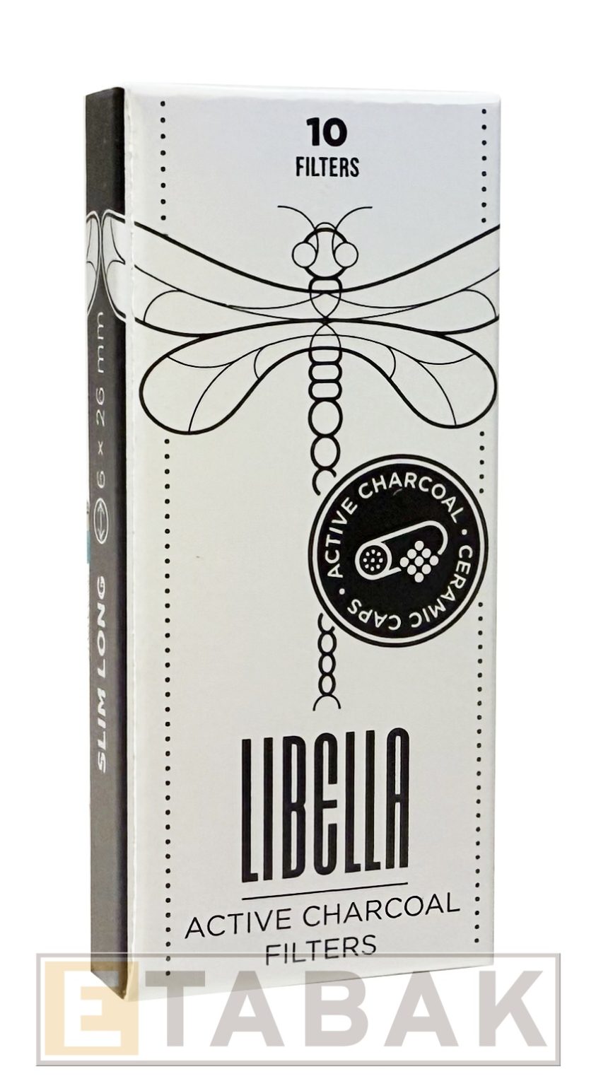 Libella uhlíkové slim filtry 10ks - Etabak.com